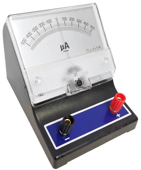 Analog Galvanometer 500ua To 500ua