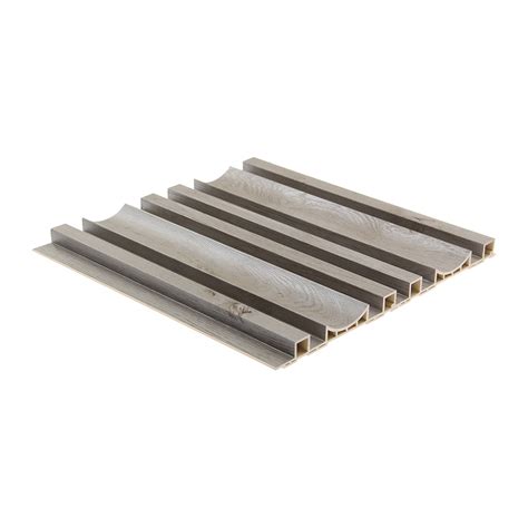 Wood Slab Interior Baffle Beam Indoor 3d Wpc Wooden Wall Cladding