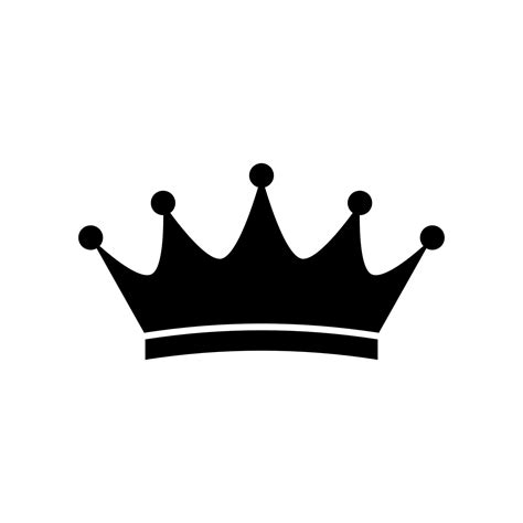 Crown Vector Icon Isolated 13932676 Vector Art At Vecteezy