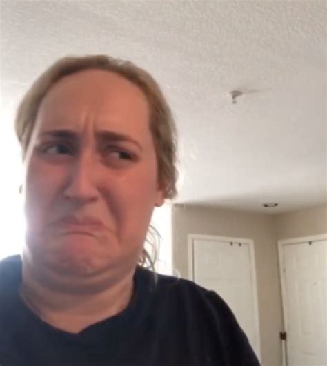 Blonde Girl Meme Face