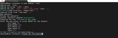 How To Add A User In Linux Rushi Infotech