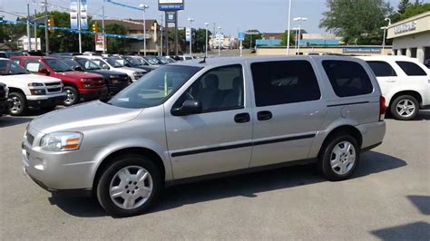 2007 Chevrolet Uplander Extended 7 Passenger Van Youtube