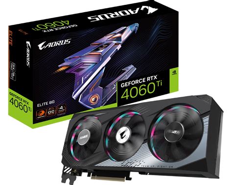 Видеокарта GigaByte PCI-E GeForce RTX4060 Ti 8GB DDR6 (GV-N406TAORUS E ...
