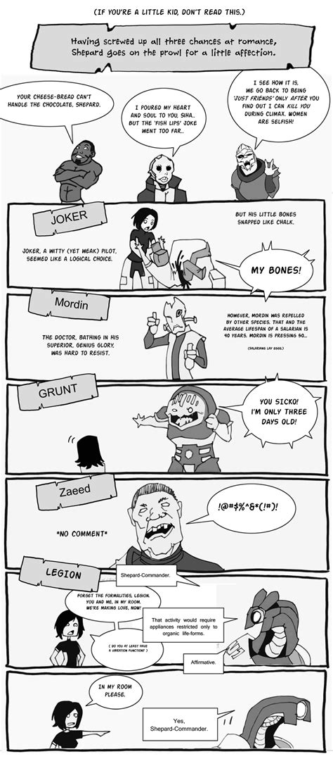 Mass Effect Romance Fail By Macawnivore On Deviantart