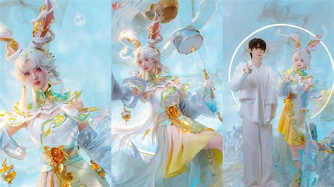 公孙离fmvp上架仅一天，解说灵儿就推出了cos作品，还有一诺助阵