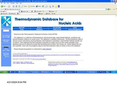 Nucleic Acid Databases Bioinformatics Genome Ppt Databases Computer Software And