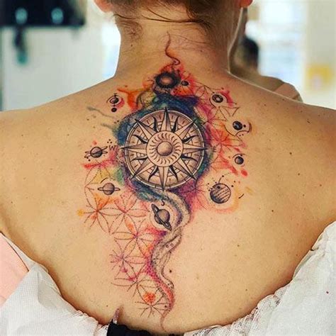35 Amazing Compass Tattoo Designs To Try In 2023