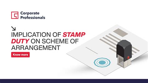 Implication Of Stamp Duty On Scheme Of Arrangement Corporate Professionals