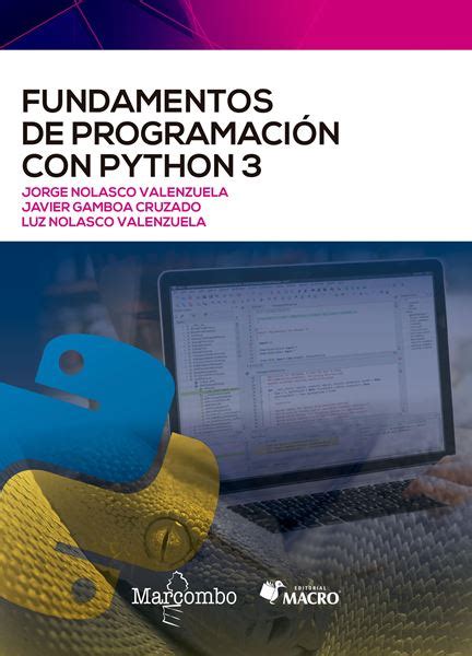 Fundamentos De Programación Con Python 3 Librería Cilsa