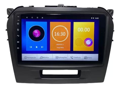 Multimídia Car Play Suzuki Vitara 2017 Até 2022 9 Polegadas Parcelamento Sem Juros