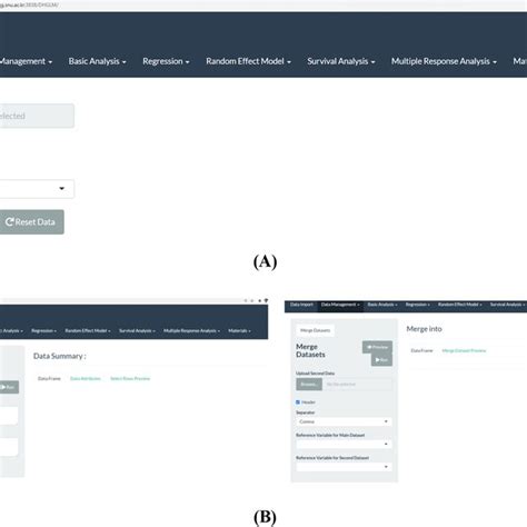 Main Feature A And Data Management In Albatross Analytics B Download Scientific Diagram