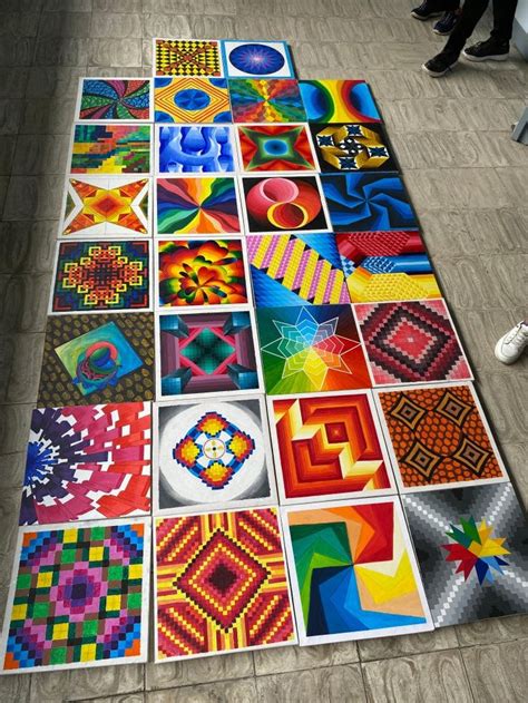 Pin Oleh Emage Di Nirmana Dwimatra Seni Pola Seni Mural Kartu Pop Up