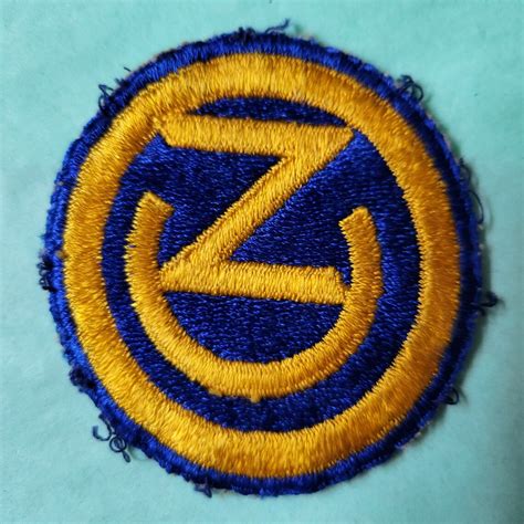 102nd Infantry Division Patch Cut Edge Etsy