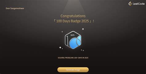 Leetcode 100daysofcode Codingjourney Milestone Consistency