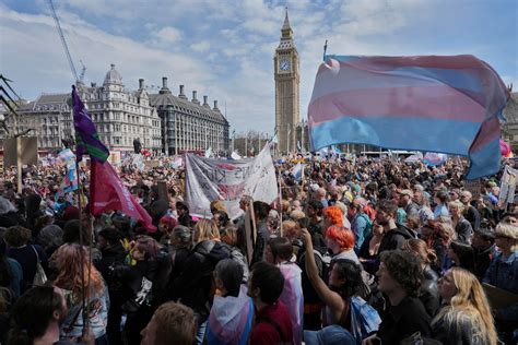 Thousands Protest Landmark Gender Court Ruling Across The Uk The