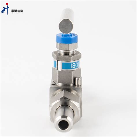 Ss316 Needle Valve 12 Npt Male Thread Ss316l 6000psi Instrumentation