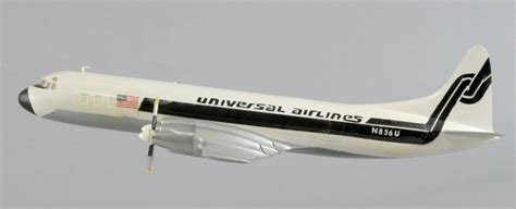 Logair Universal Airlines Lockheed L 188 Electra Ii Cavalcade Of Wings