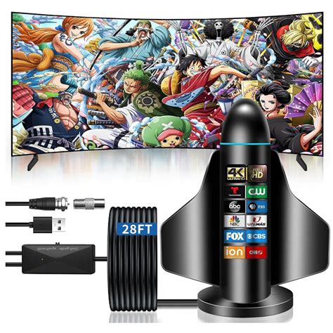 Antena Tv Interior Zynoro®，semnal Hd 4k 1080p Digital De Lnalta