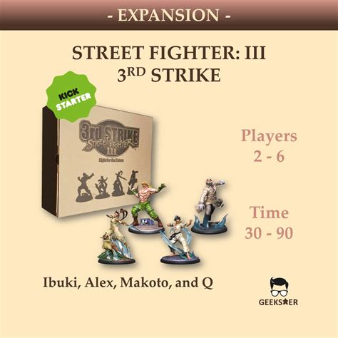 Street Fighter The Miniatures Game Geekster