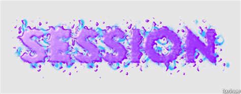 Session Text Effect And Logo Design Word