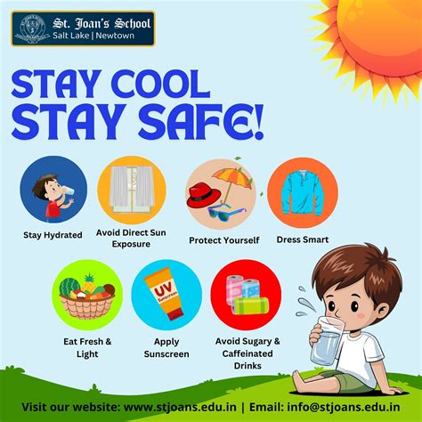 St 🌞 Stay Cool Stay Safe 🌞 As Temperatures Continue To Rise Its