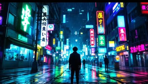Free Neon Cyberpunk Streets Image Anime Cyberpunk Neon Download