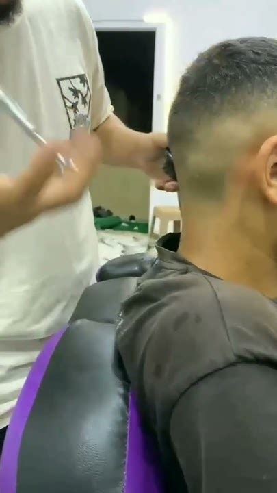 باذ كات Barbershop حلاقه Haircut Shorts Youtube