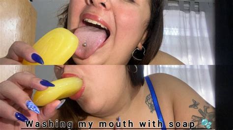 Mouthwash With Soap Stefi Fetishes Clips4sale