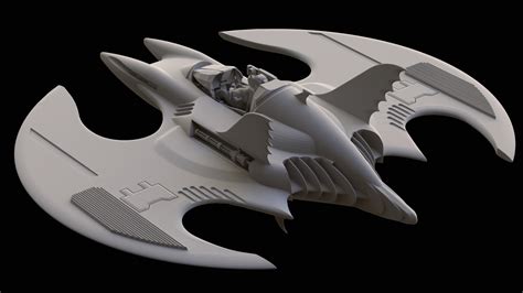 Batwing 1989 Printable 3d Model By Danyelon