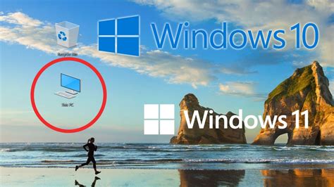 Show My Computer On Desktop Windows 11 Windows 10 Youtube