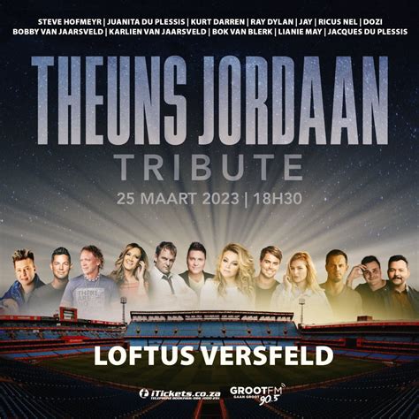 Theuns Jordaan Tribute Konsert Verwelkom Danny Smoke En Liezel Pieters