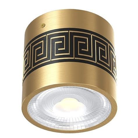 3d Model Spotlight Meander Pattern Vr Ar Low Poly Cgtrader