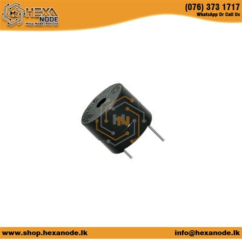 5vdc 12mm Mini Buzzer Hexa