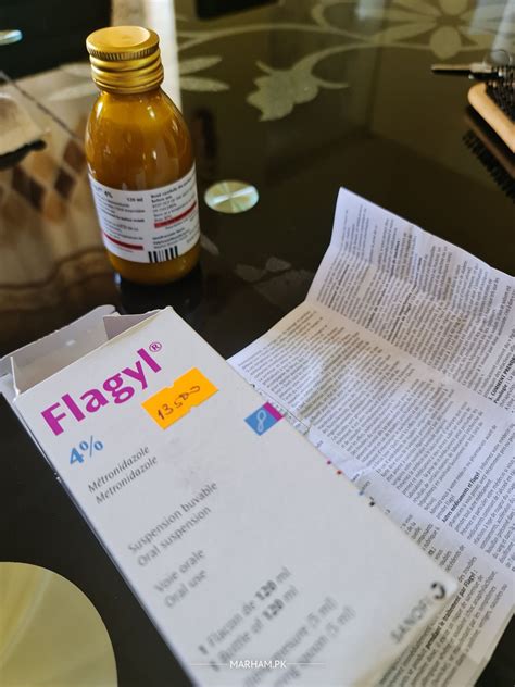 Ask A Pediatrician Online For I Need To Know Dosage Of Flagyl For 8m Old