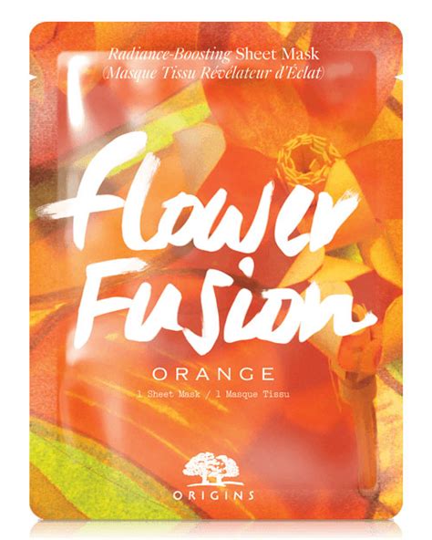 Origins Flower Fusion Sheet Masks News Beautyalmanac