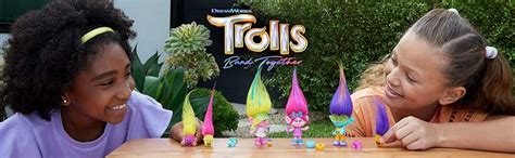Mattel Dreamworks Trolls Band Together Hair Pops Small Doll