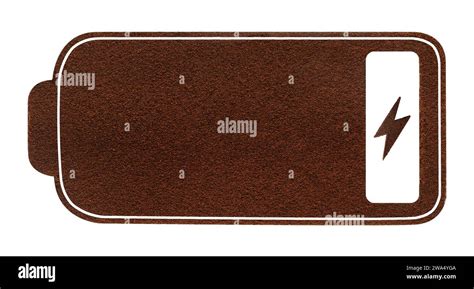Dead Battery Drawn By Ground Coffee Low Battery Indicator With