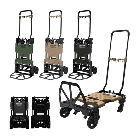 Adamoutdoor 二代兩用多功能變型推車 戶外四輪拖車 野餐露營拖車 折疊式拖輪車 裝備手拉車 露營手推車 Pchome 24h購物