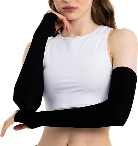 Causa Forcia Arm Warmers Black At Amazon Womens Clothing Store