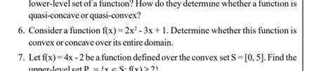 Solved Lower Level Set Of A Function How Do They Determine