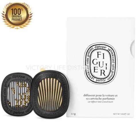 Original Diptyque Car Diffuser With Figuier Insert 1 Set Shopee