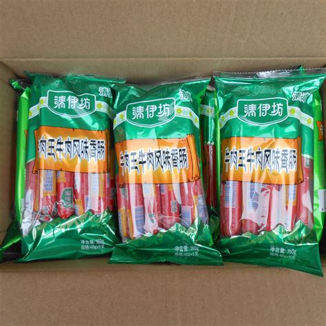 双汇清伊坊清真食品牛肉王风味香肠为何成为即食零食界的明星产品？ 包装即食肠类 淘宝好物网