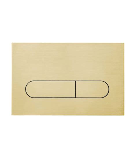 Flush Plate 500 Series Brushed Gold Bathroom Warehouse
