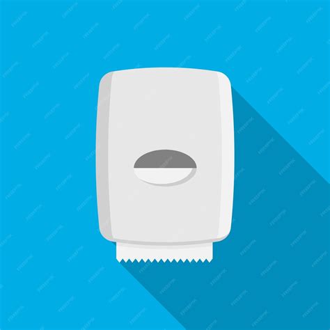 Premium Vector Paper Towel Dispenser On Wall Solated On White