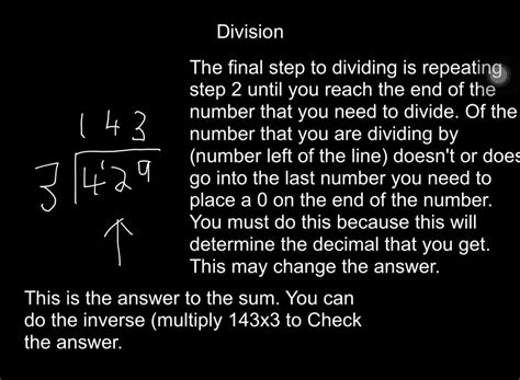 Division Maths Help
