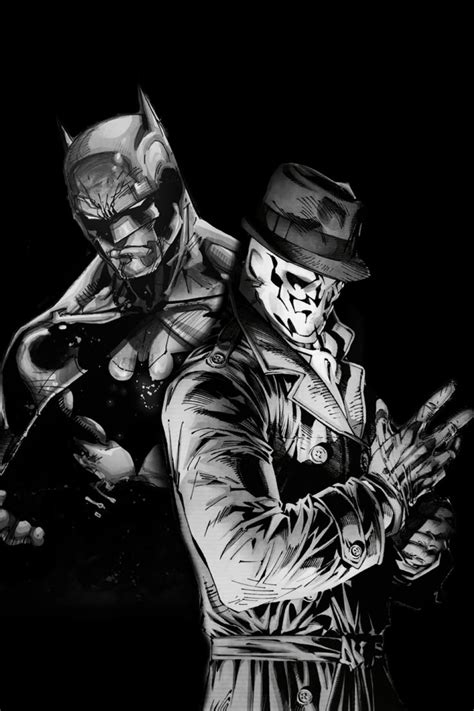Batman & Rorschach | Batman, Rorschach, Artist