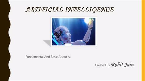 Artificial Intelligence Pptx Artificial Intelligence Technology And Computing