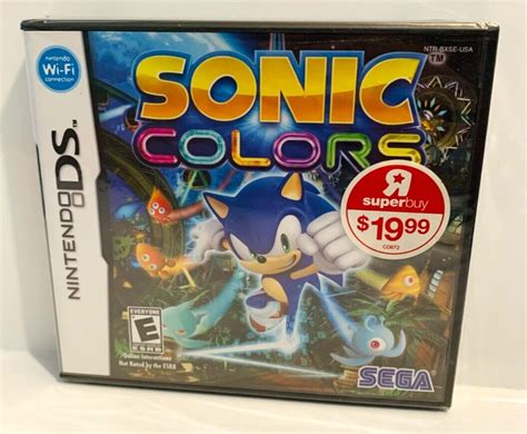 Sonic Colors Value Gocollect Nintendo Ds Sonic Colors