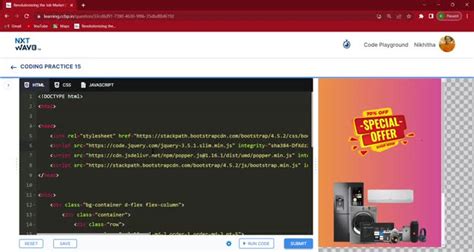 kothamasu nikhitha on linkedin day26 html css frontenddeveloper consistencymatters ccbp