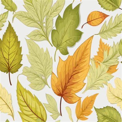 Premium Vector Leaf Background Vector